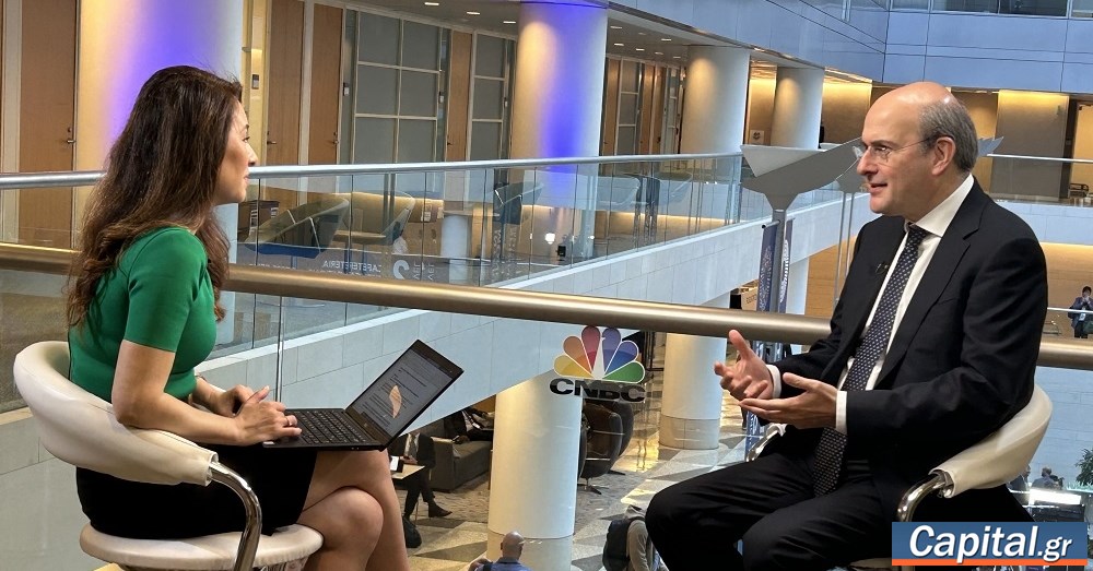 Κ. Χατζηδάκης σε Bloomberg και CNBC: Θα συνεχίσουμε με δημοσιονομική...