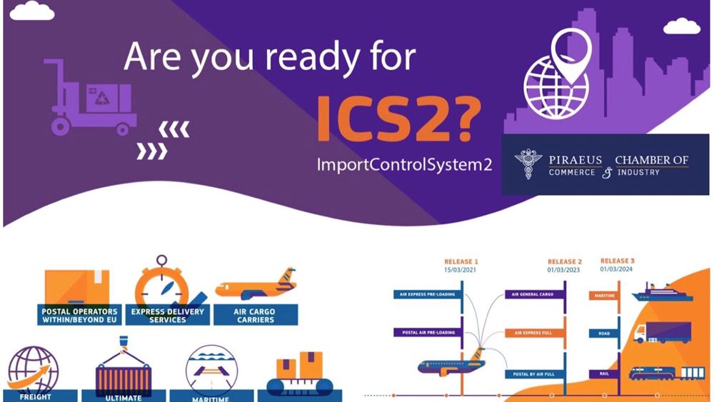 ΕΒΕΠ: Νέο πρόγραμμα τελωνειακού ελέγχου και ασφάλειας ICS2 πριν την ...
